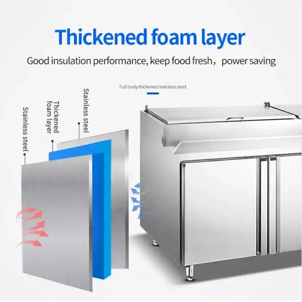 Pizza Prep Table - Efficient And Durable Solutions